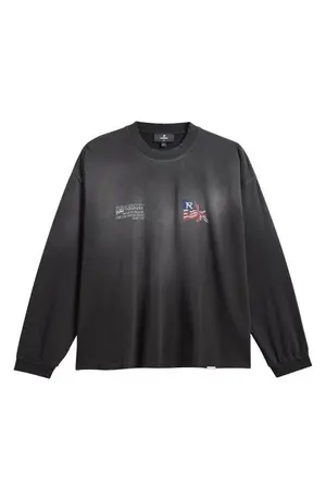 REPRESENT Eagle Graphic Long Sleeve T-shirt