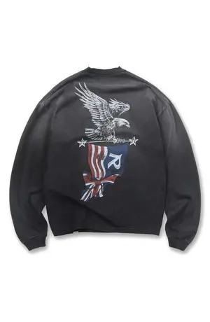 REPRESENT Eagle Graphic Long Sleeve T-shirt