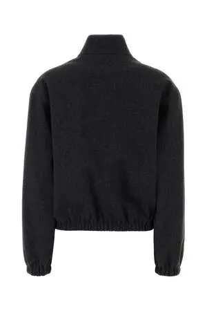 JIL SANDER Graphite Wool Jacket