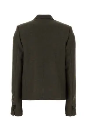 Loewe Wool Blazer - Brown