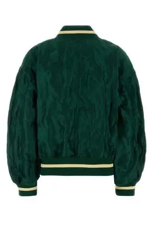 Loewe Dark Tech Fabric Bomber Jacket