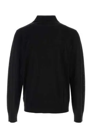 Dsquared2 Black Wool Polo Shirt