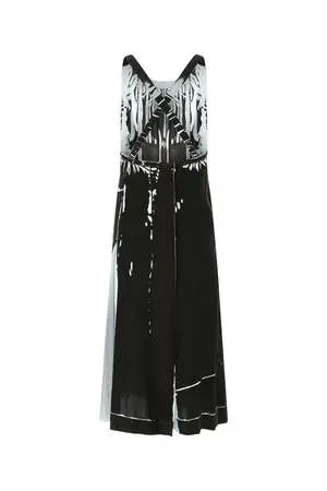 Prada Printed Stretch Viscose Dress