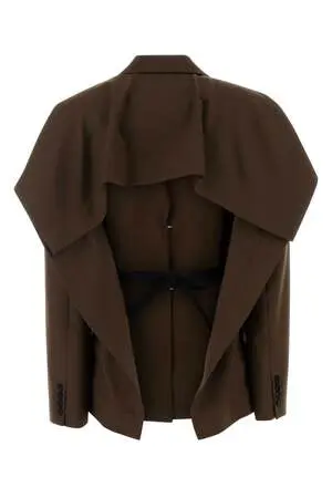 Loewe Wool Blazer - Brown