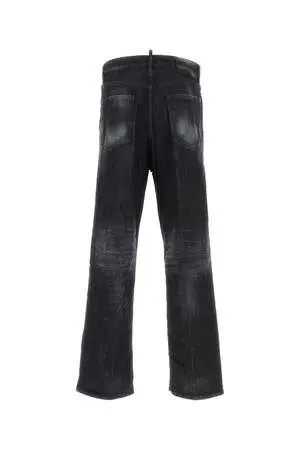 Dsquared2 Stretch Denim Loose Jeans - Black