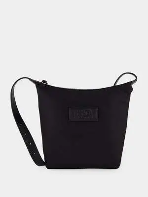 MAISON MARGIELA Numeric Vertical Nylon Crossbody Bag - Black