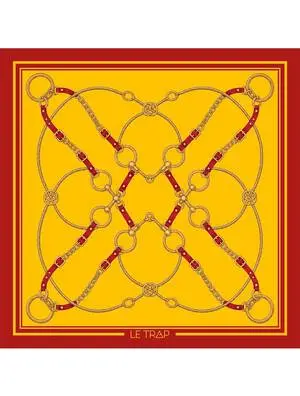 LE TRAP Cavalier Scarf Limited Edition - Yellow