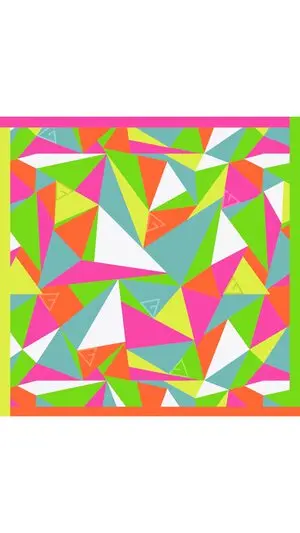 LE TRAP Neon Soul Scarf - Pink