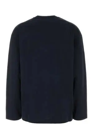 JIL SANDER Midnight Cotton T-shirt - Blue