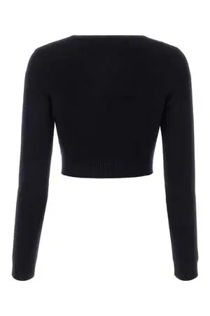 JIL SANDER Midnight Wool Sweater - Blue