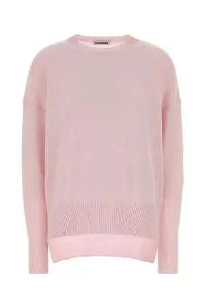 JIL SANDER Cashmere Oversize Sweater - Pink