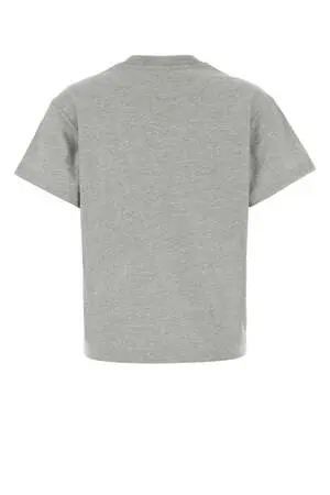 JIL SANDER Grey Cotton T-shirt