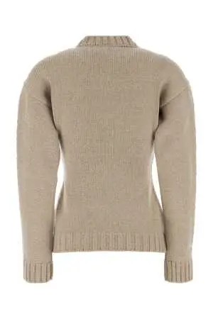 JIL SANDER Sand Cashmere Sweater