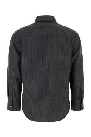JIL SANDER Embroidered Wool Shirt