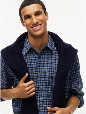Tommy Hilfiger Relaxed Fit Tartan Flannel Shirt