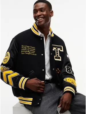 Tommy Hilfiger Wool-blend Varsity Jacket