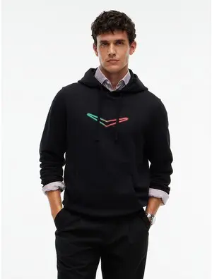 Tommy Hilfiger Tommy X Cadillac F1 Team Mexico Hoodie - Black