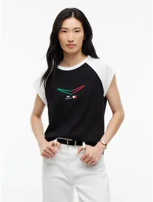 Tommy Hilfiger Tommy X Cadillac F1 Team Mexico T-shirt - Black