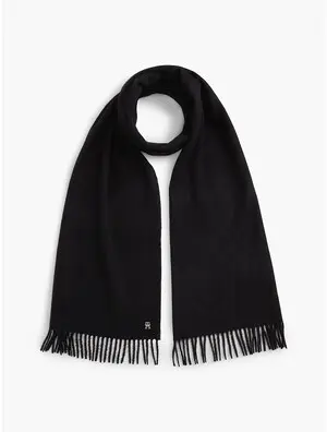 Tommy Hilfiger Cashmere Scarf - Black