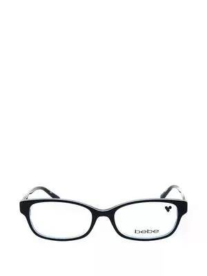 Bebe Rectangle-frame Glasses - Black