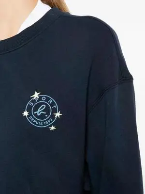 AGNES B. Logo-embroidered Sweatshirt
