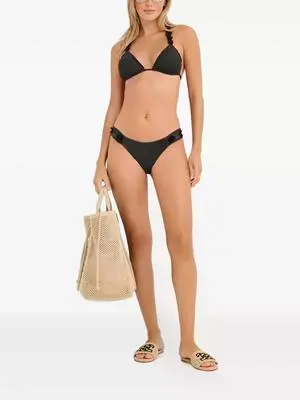 DEL MAAR Arapy Crochet Floral Bikini Bottoms