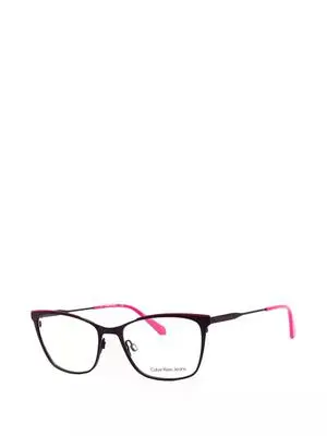 Calvin Klein Rectangle-frame Glasses - Pink