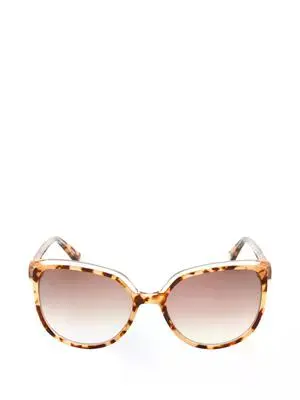 Anne Klein Tortoiseshell-effect Cat-eye Sunglasses - Brown