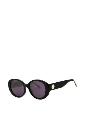 Anne Klein Oval-frame Sunglasses