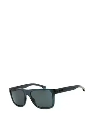BOSS Rectangle-frame Sunglasses - Blue