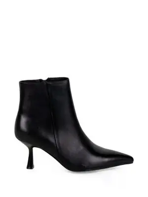 BIBI LOU Sakura Pointed-toe Ankle Boots - Black