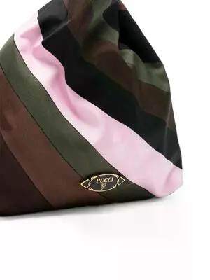 Emilio Pucci Printed Silk-twill Pochette