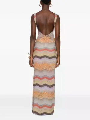 Missoni Zigzag-knit Twist-detail Dress