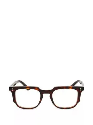 CUTLER & GROSS Cgop138249 Rectangle-frame Glasses - Brown