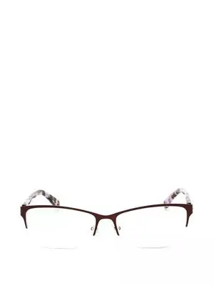 Kate Spade New York Marnie Oval-frame Glasses - Purple
