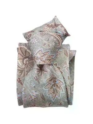 ELIZABETTA Medici Floral-print Tie