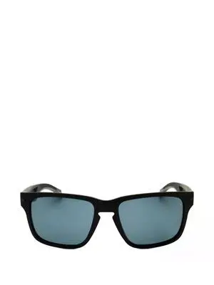 BOSS Rectangle-frame Polarized Sunglasses - Black