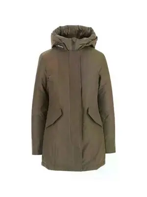 Woolrich Arctic Hooded Parka Coat - Brown