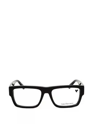 Calvin Klein Rectangle-frame Glasses - Black