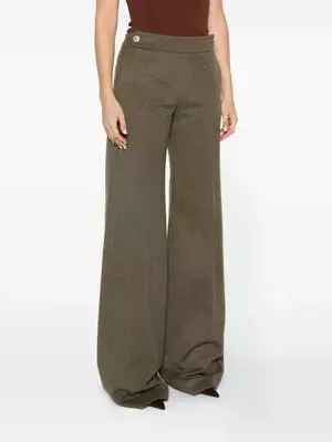 Ermanno Scervino Buckle-detail Wide-leg Trousers