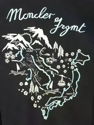 Moncler X Frgmt Logo-print T-shirt