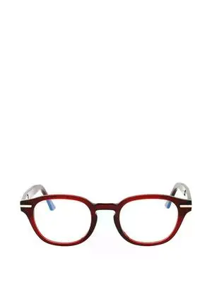 CUTLER & GROSS Round-frame Glasses - Red