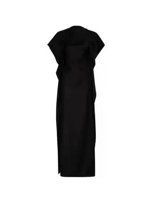 JEAN PAUL GAULTIER Panelled Draped Dress - Black