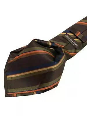 ELIZABETTA Battisti Silk Jacquard Tie