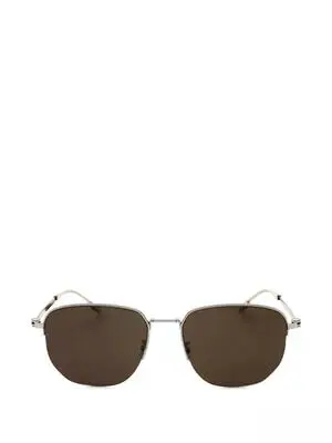 BOSS Geometric-frame Sunglasses - Silver