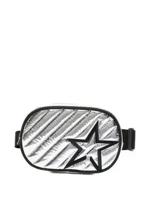 Perfect Moment Star Quilted Belt Bag - Silver