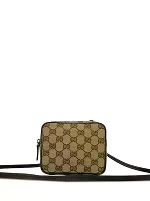 Gucci 2000-2015 Gg Canvas Crossbody Bag - Neutrals