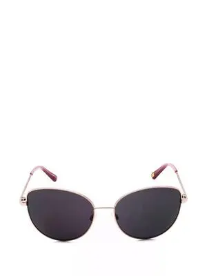 Anne Klein Cat-eye Metal Sunglasses - Gold