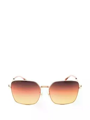 Etro Geometric-frame Sunglasses - Pink