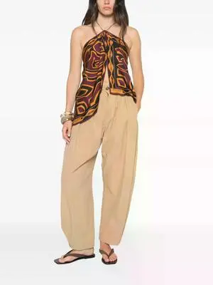 Emilio Pucci Chain-link Halterneck Top